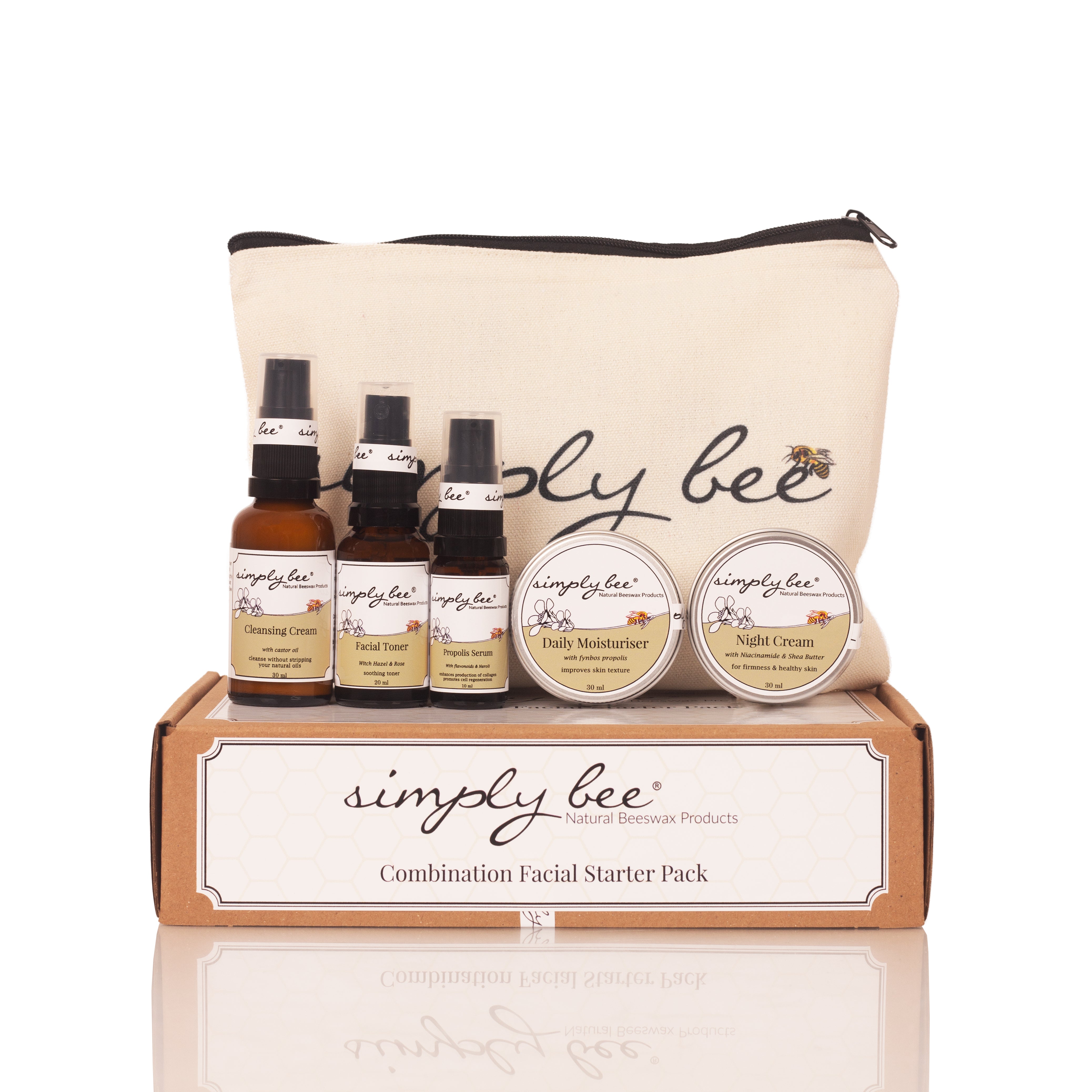 Normal / combination facial starter pack – Simply Bee