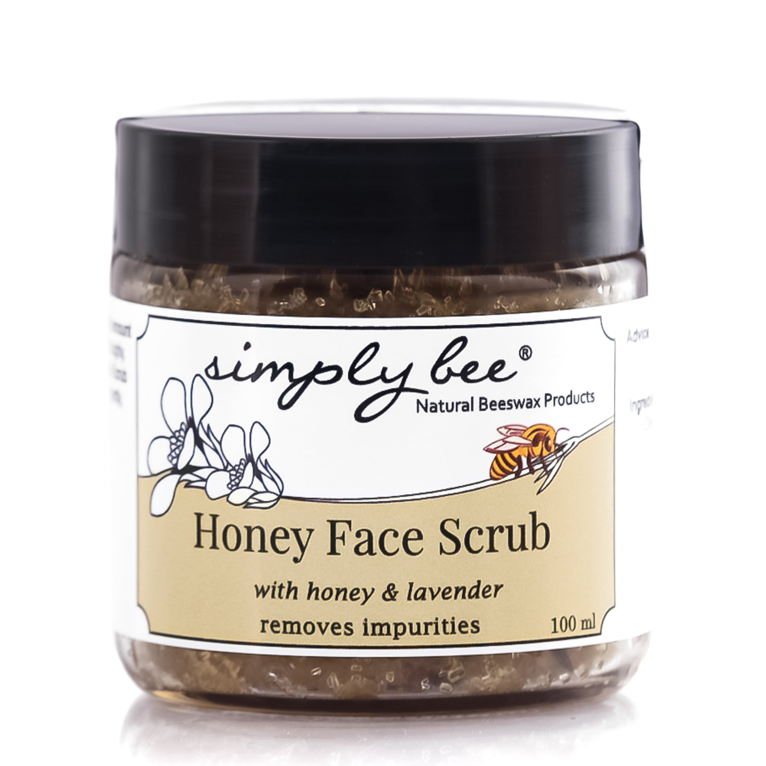 Honey face scrub 100ml – Simply Bee